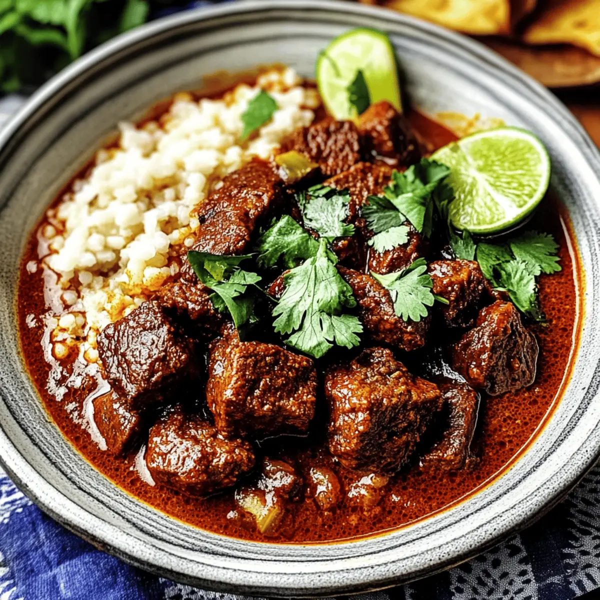 Irresistible Beef Chile Colorado: A Delicious Comfort Stew