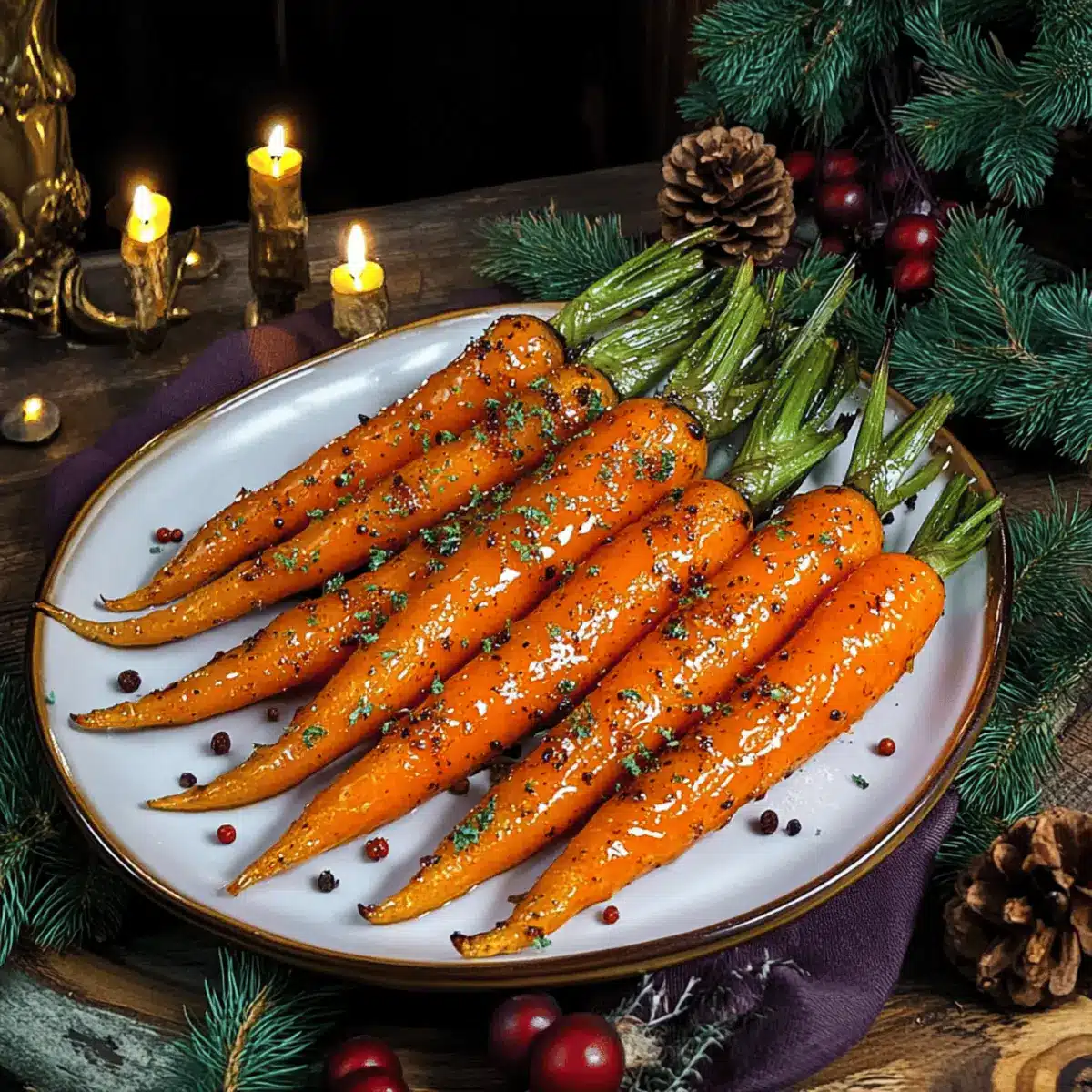 Irresistible Maple Mustard Roasted Carrots – Delicious Winter Side