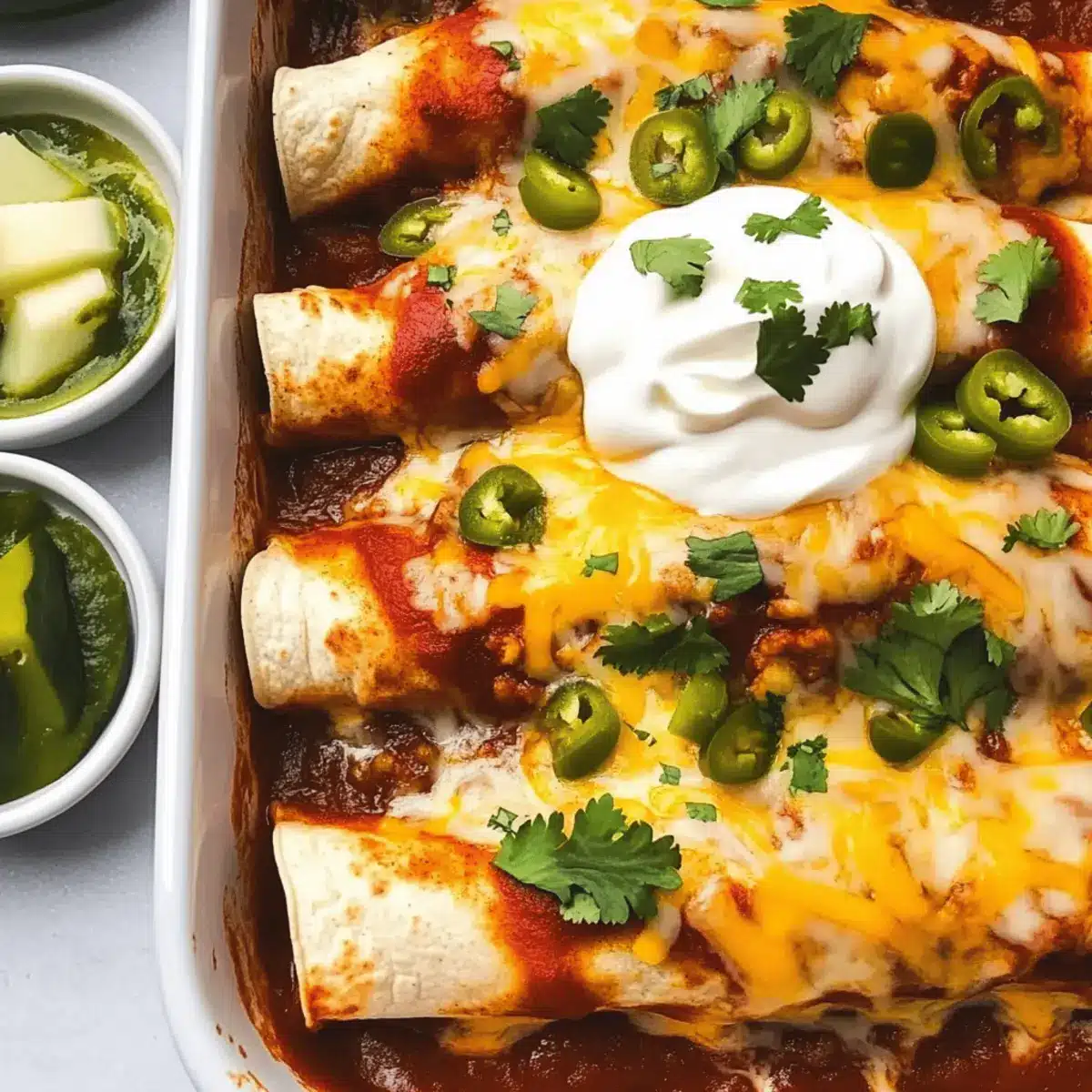 Irresistible Cheesy Potato Enchiladas for Comfort Food Lovers