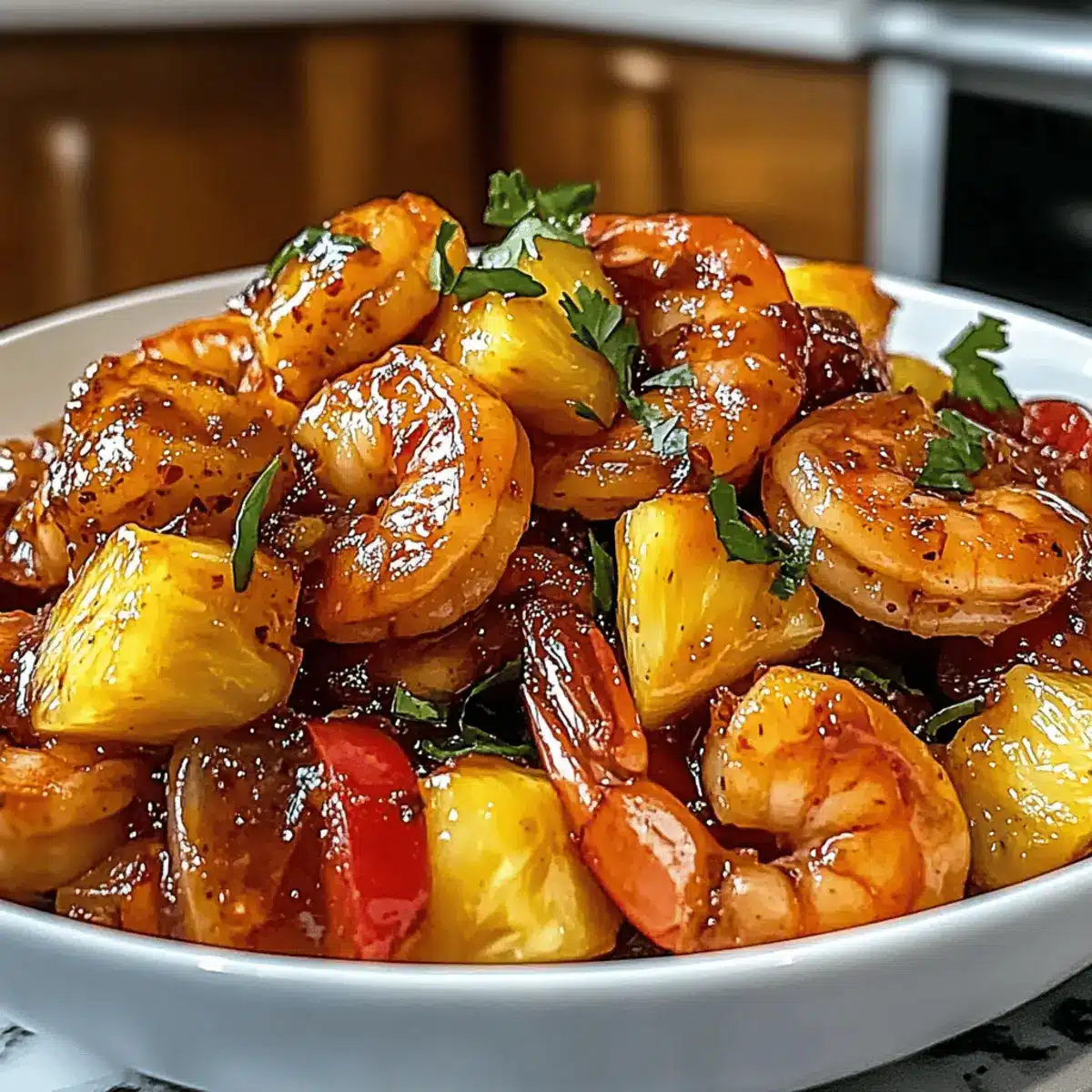 Irresistible Chili Pineapple Shrimp: A Quick Tropical Delight