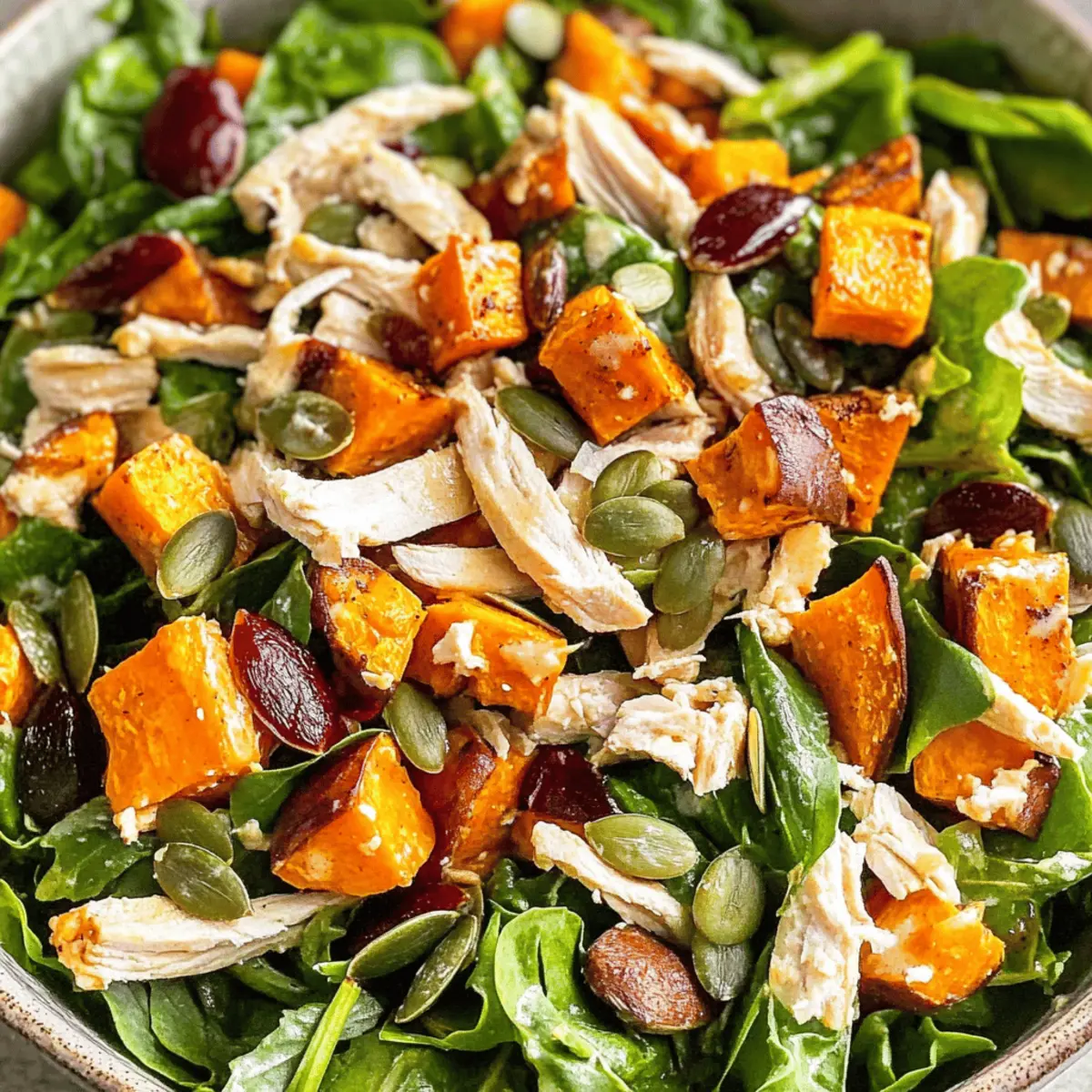 Chopped Fall Harvest Salad with Chicken: Irresistible Autumn Delight
