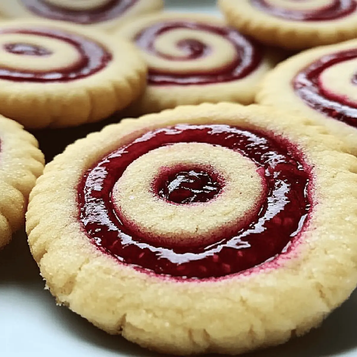 Irresistible Raspberry Swirl Shortbread Cookies for Sweet Pleasure