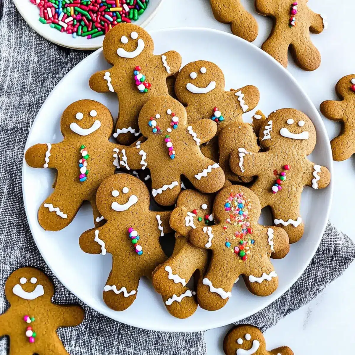 Irresistible Soft Gingerbread Men Cookies for Cozy Holidays