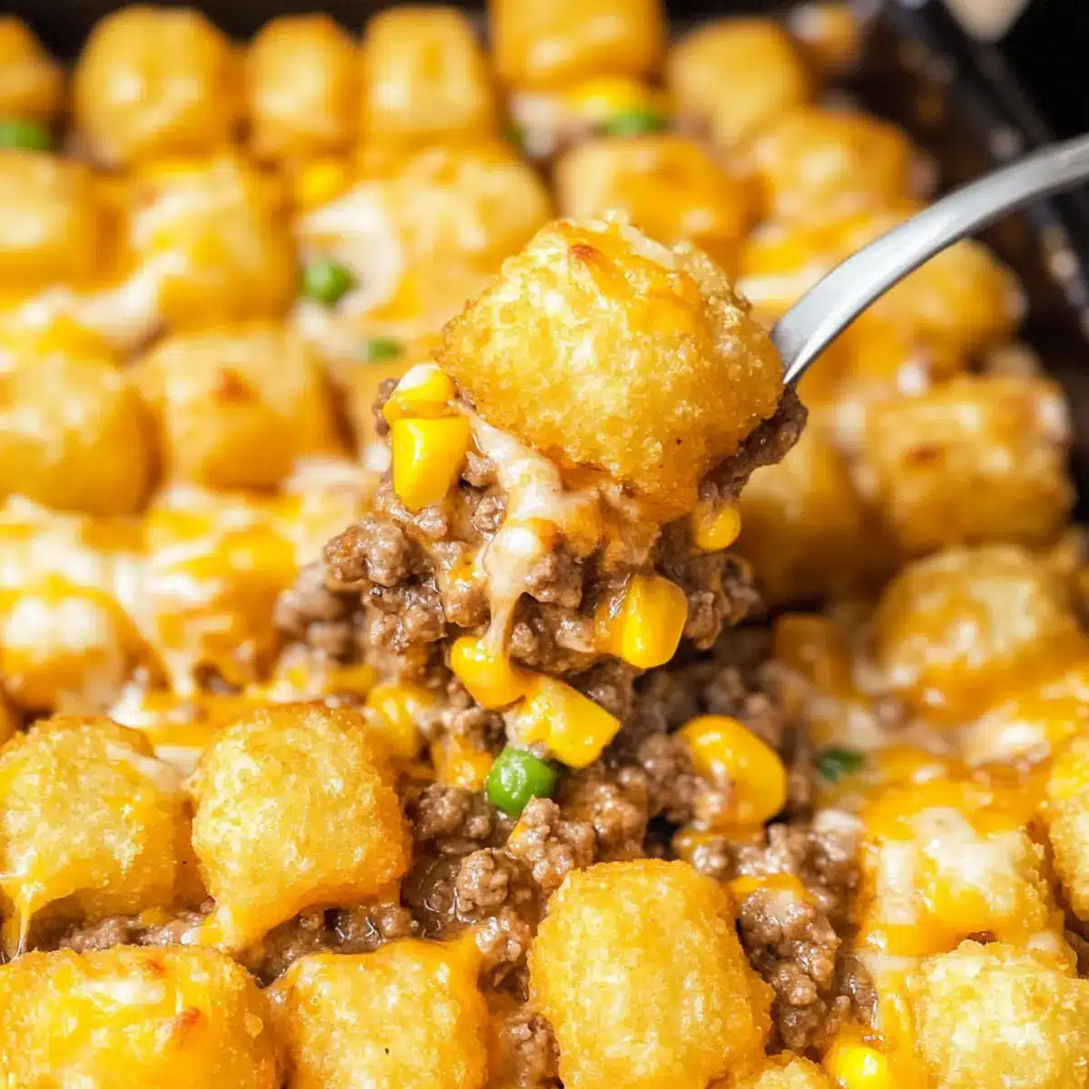 Easy Tater Tot Casserole: A Delicious Comfort Meal