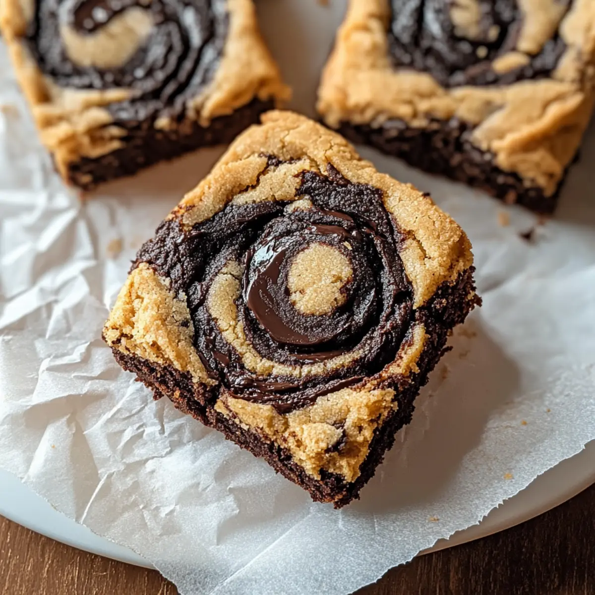 Peanut Butter Brownie Swirl Cookies: Irresistibly Chewy Delight