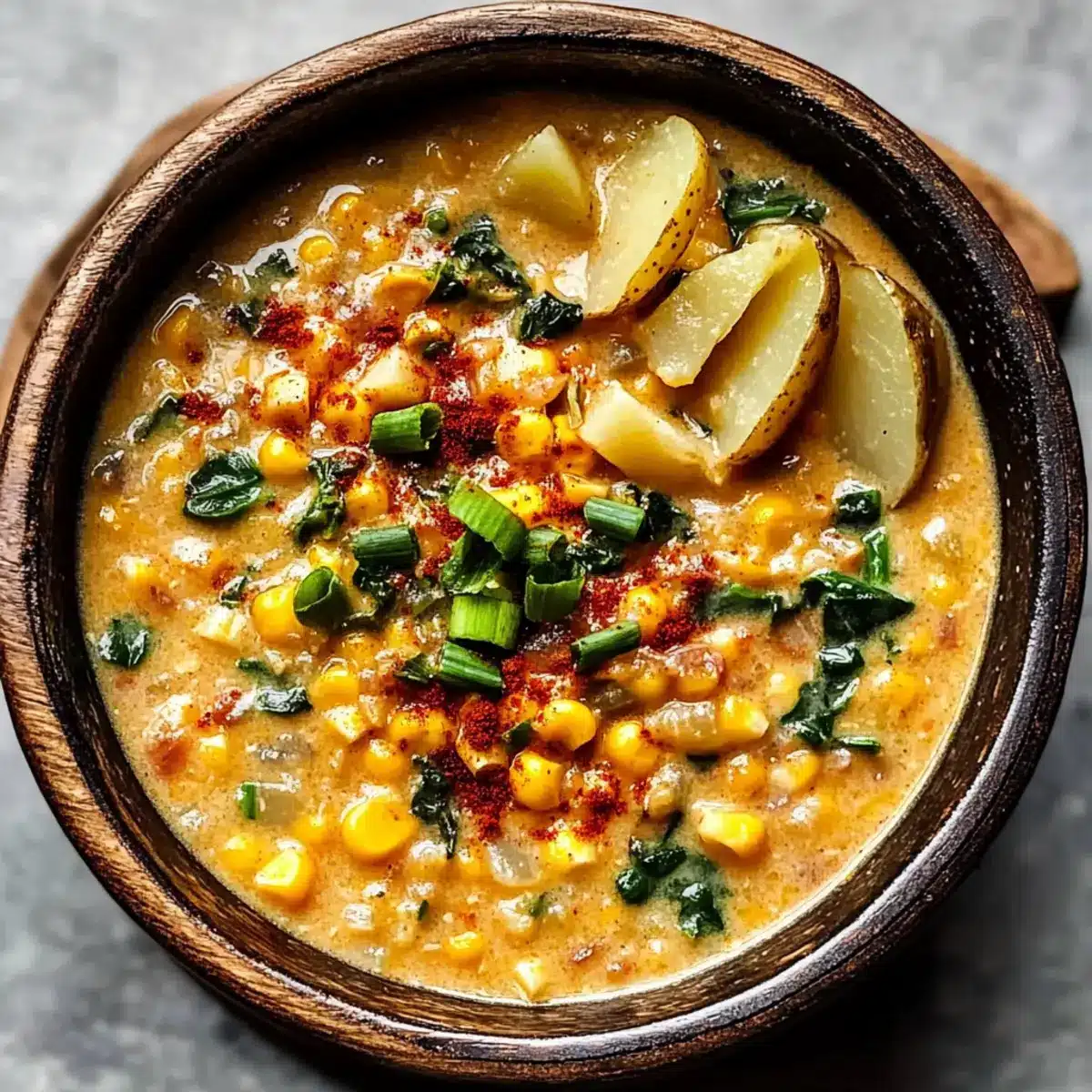 Easy Vegan Sweet Corn & Miso Chowder: A Delicious Comfort