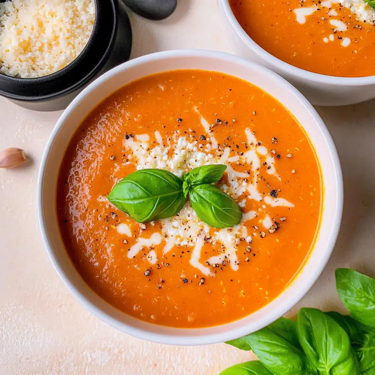 Irresistible High Protein Tomato Soup That Nourishes Fast